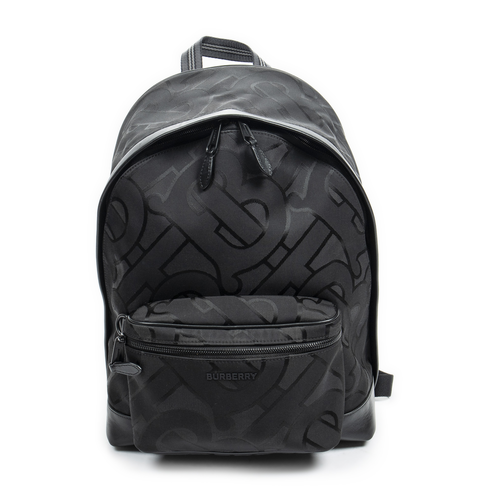 Monogram Jacquard Backpack - BrandCo Paris