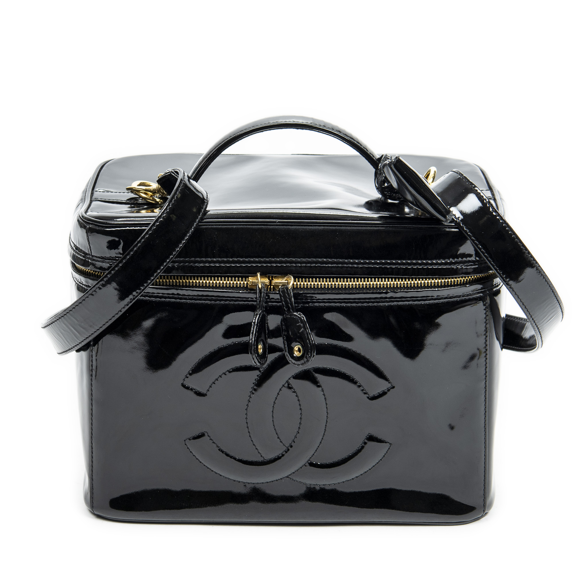 Vintage Large Vanity Case Bag - BrandCo Paris